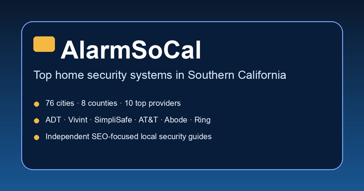 Best Home Security Systems for Apartments and Condos (2026) | AlarmSoCal